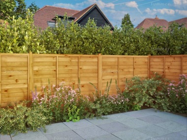 Fence Panel 260 - Straight Lap, Pressure Treated